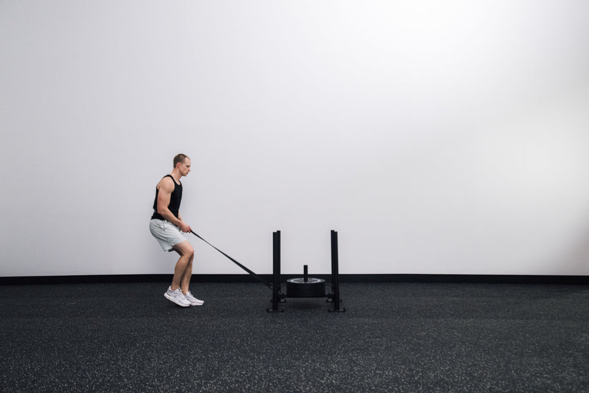 The Push-Pull Sled | Commercial Grade Weight Sled – The Tib Bar Guy