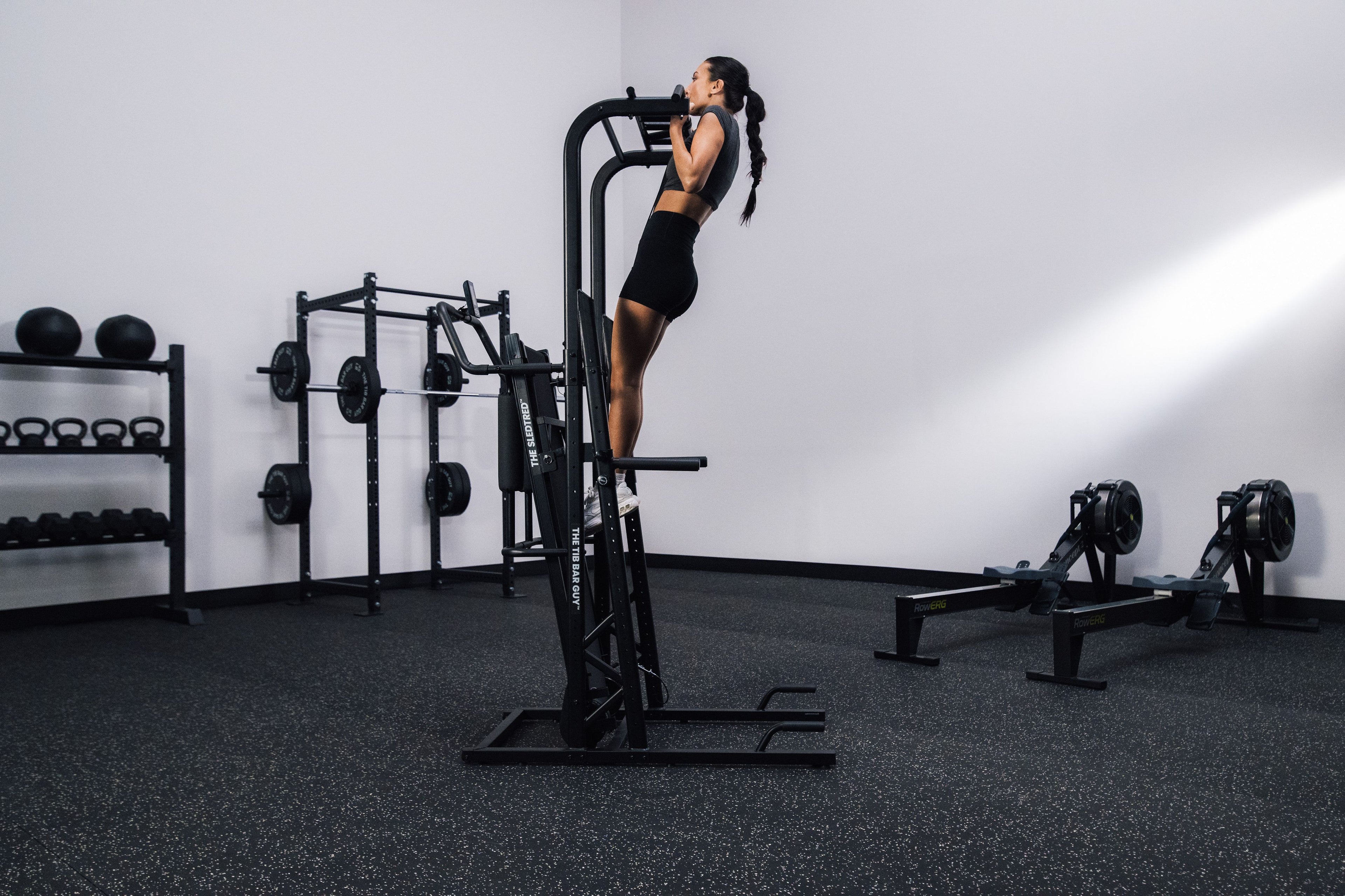 The SledTred™ | Sled Treadmill & Home Gym Power Tower – The Tib Bar Guy