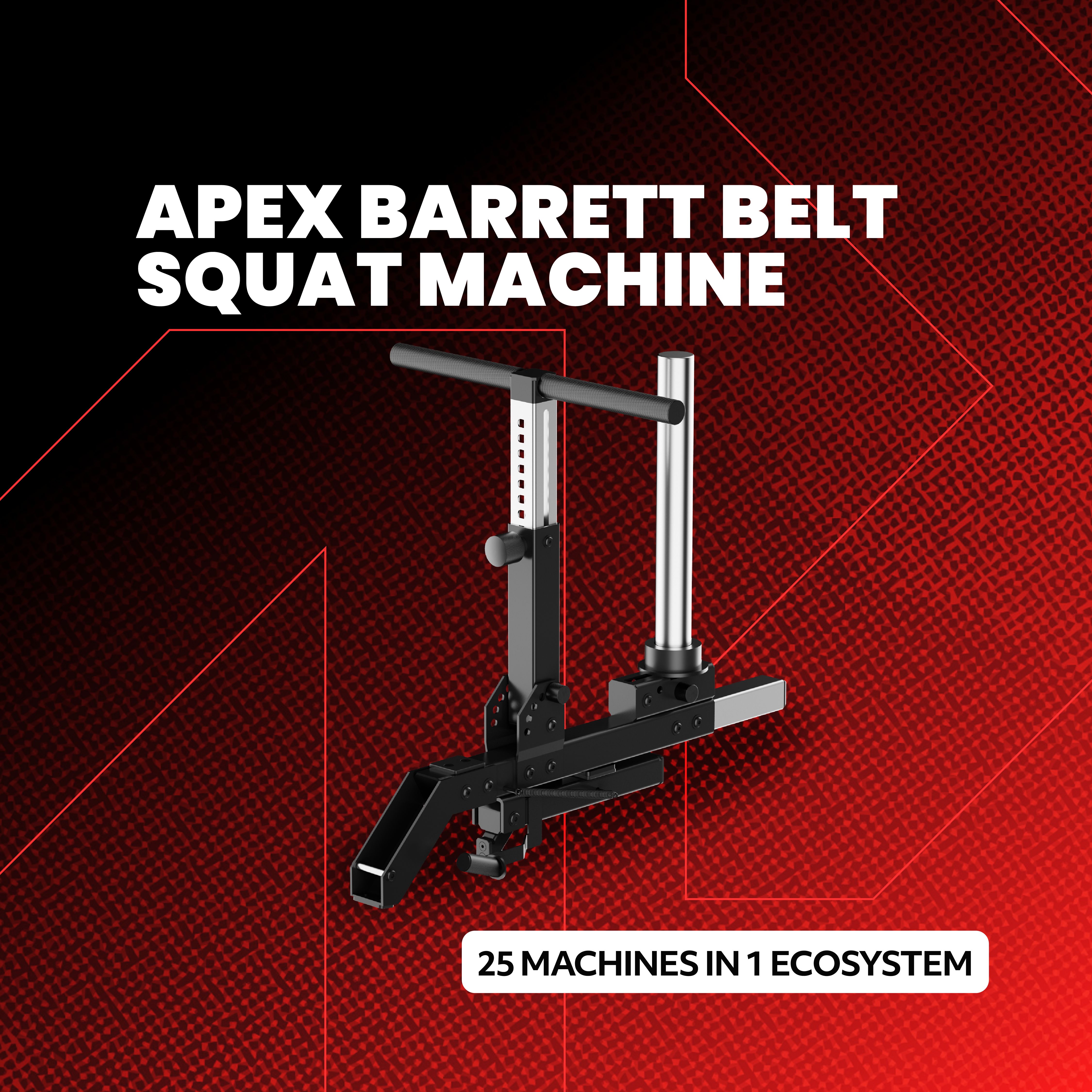 APEX Barrett Belt Squat Machine | Compact Bench Upgrade – The Tib Bar Guy