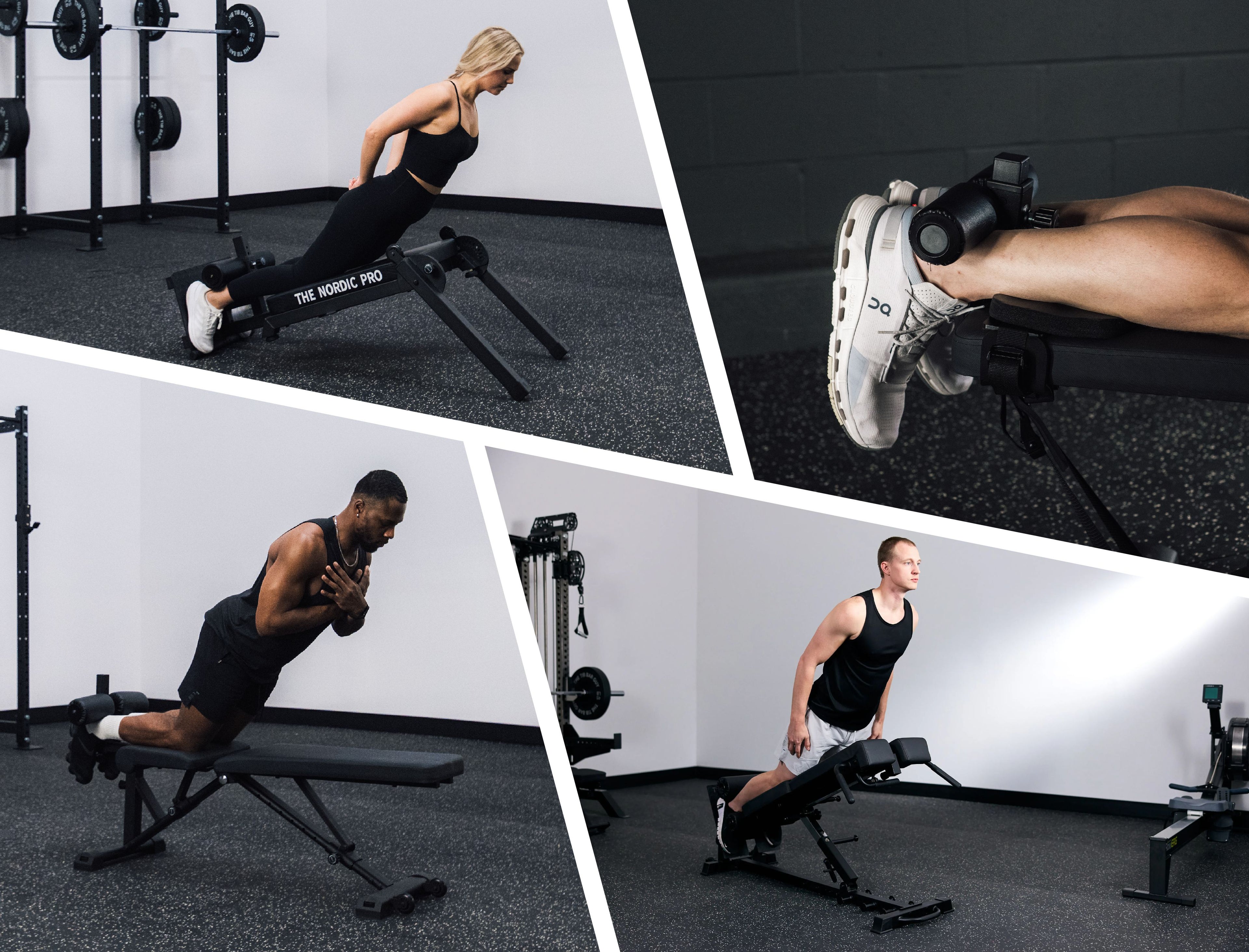 Nordic Benches and Nordic Curl Attachment | The Tib Bar Guy