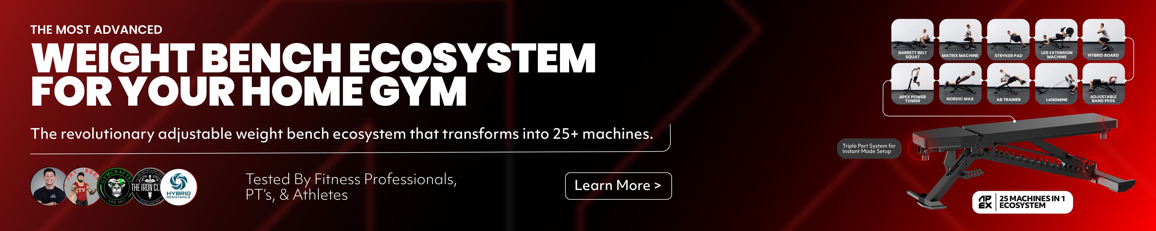 APEX ECOSYSTEM - 25 Machines In 1 Ecosystem – The Tib Bar Guy