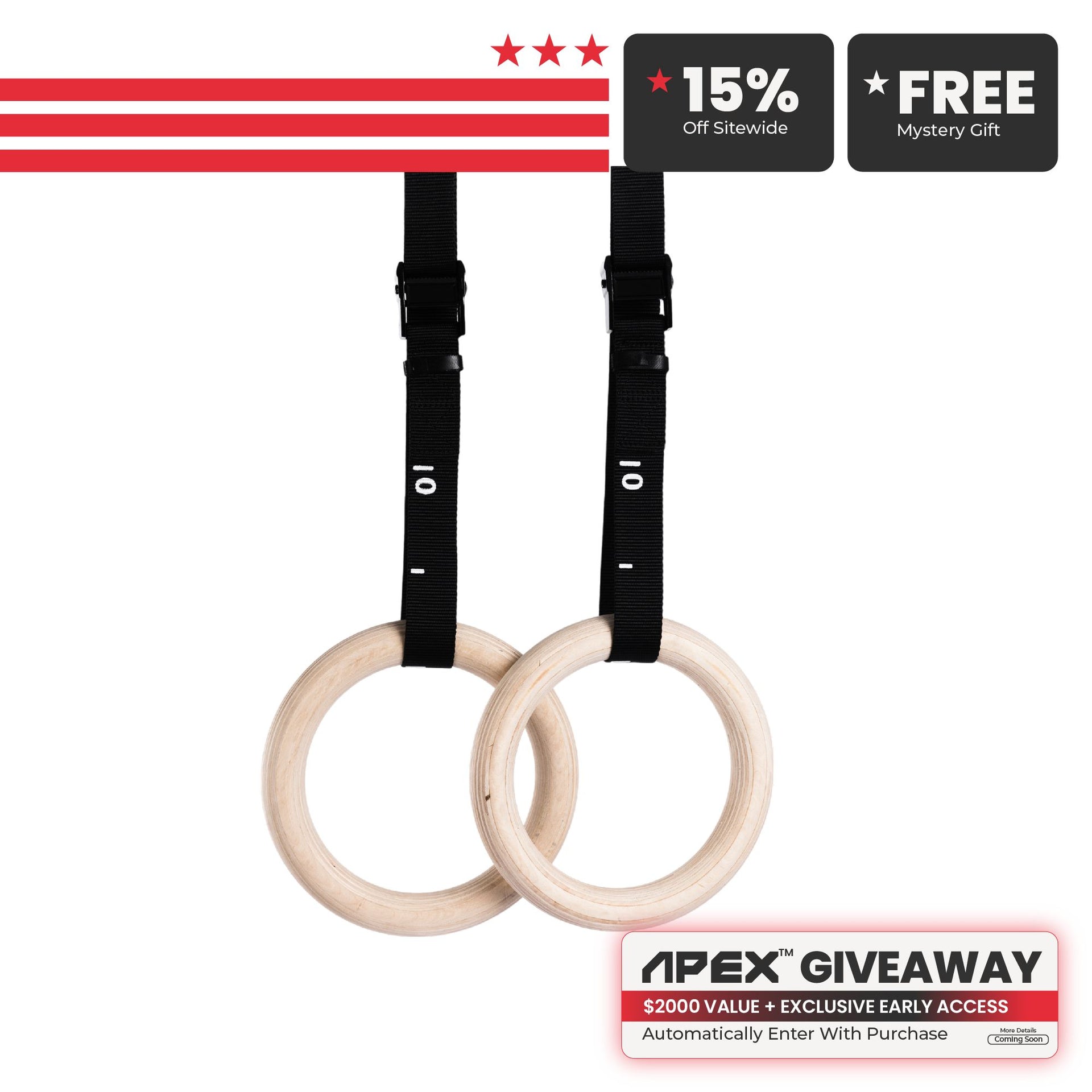 Wooden Gymnastic Rings | The TBG Olympic Rings – The Tib Bar Guy