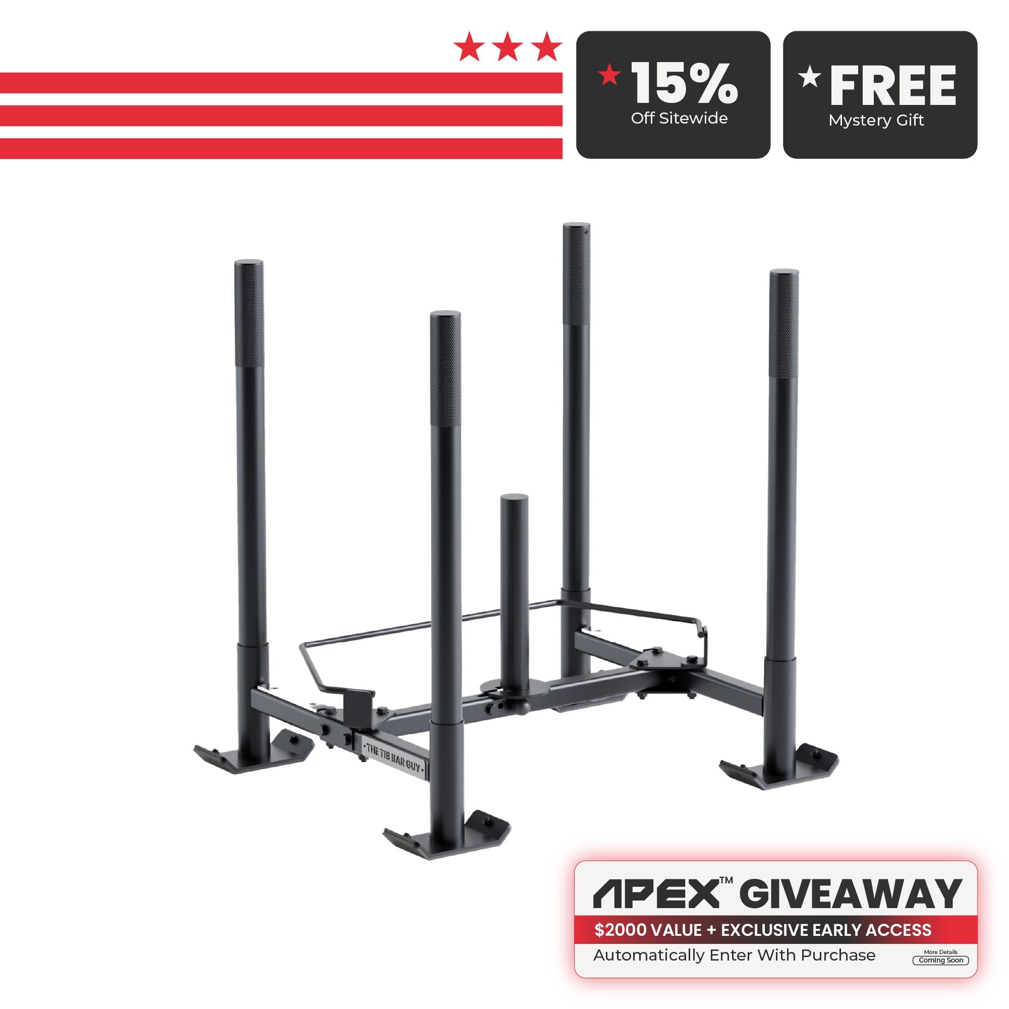 The Push-Pull Sled | Commercial Grade Weight Sled – The Tib Bar Guy