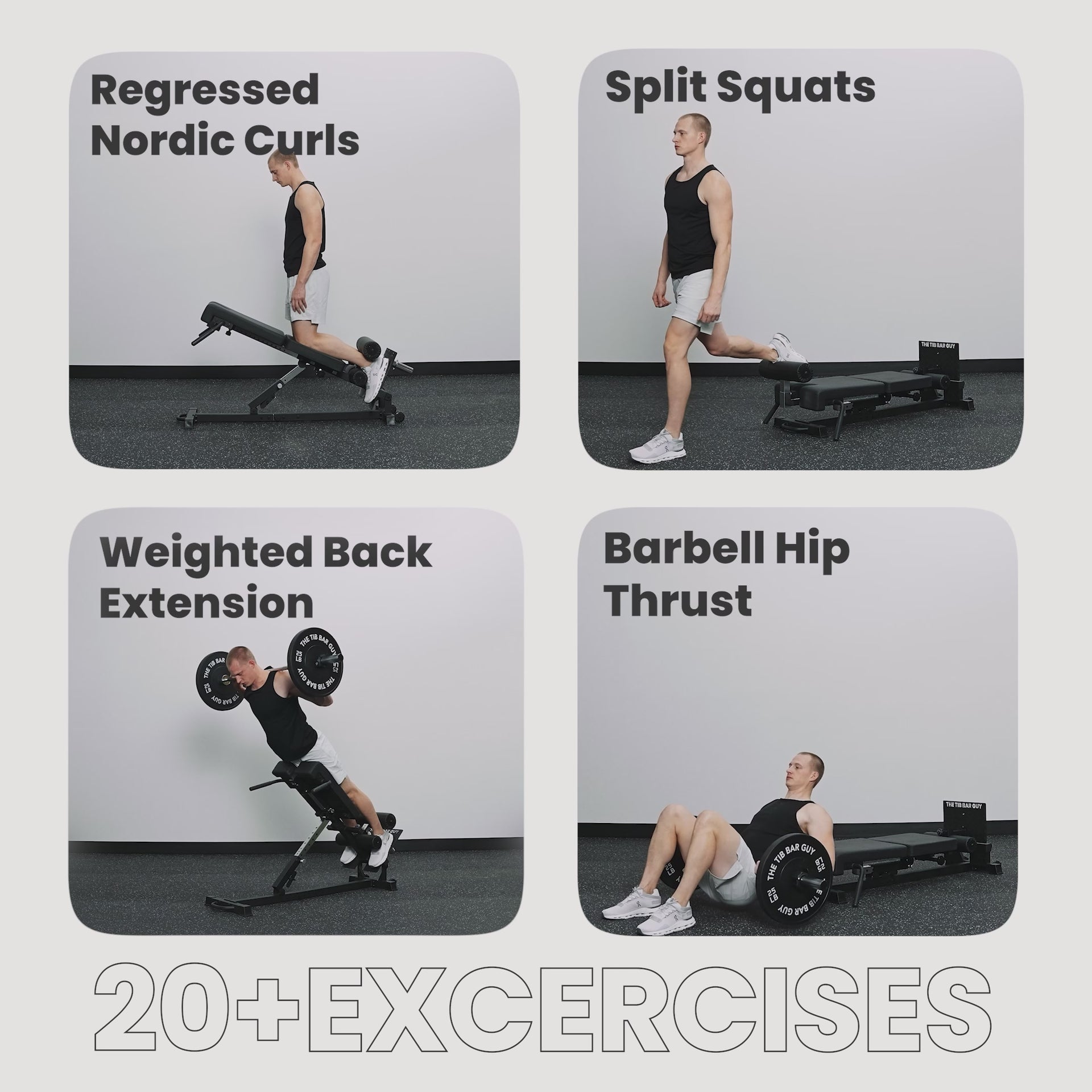 Back Extension Machine V2 | Nordic Bench, Hip Thrust Machine & More ...