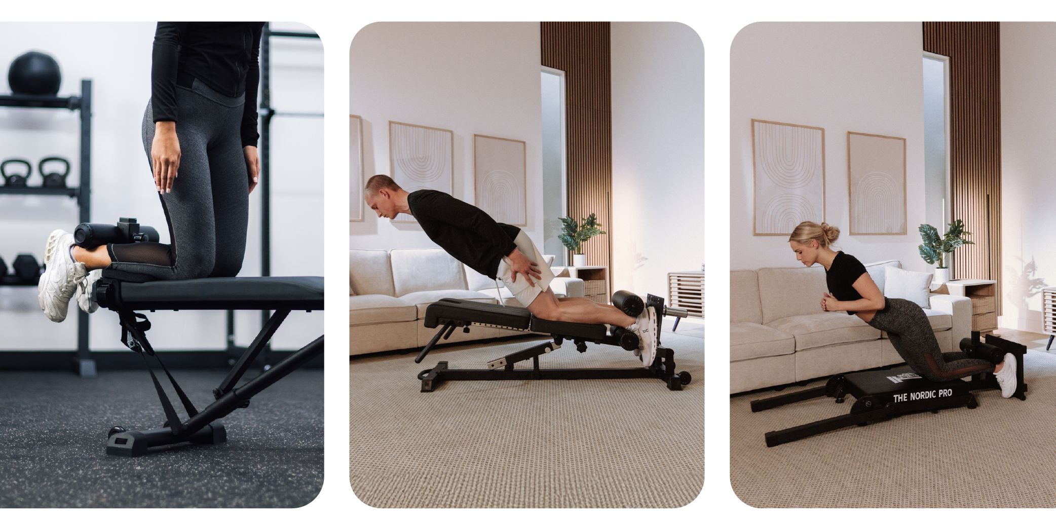 Nordic Benches and Nordic Curl Attachment | The Tib Bar Guy