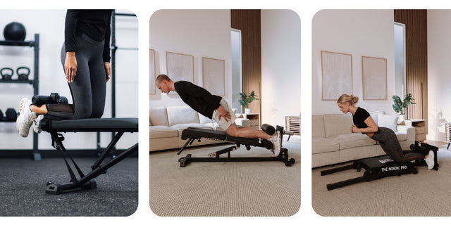 Nordic Benches and Nordic Curl Attachment | The Tib Bar Guy