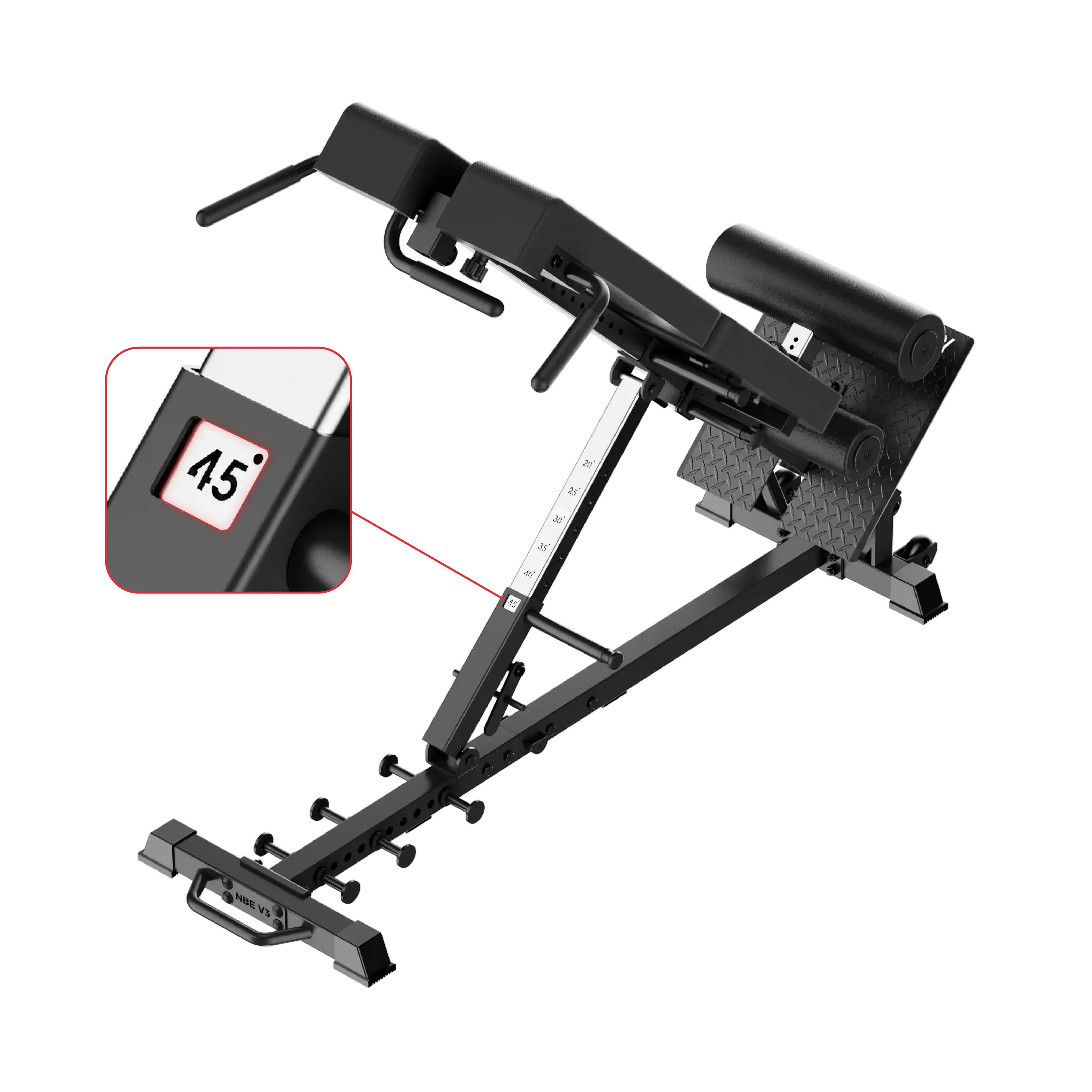 NEW: Nordic Back Extension Machine V3 | Ultimate Home Gym Machine – The ...